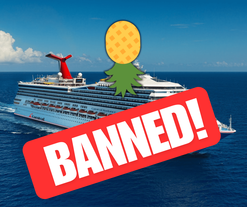 Carnival Thinks Upside-Down Pineapples Are Dangerous. Here’s Why That’s ...